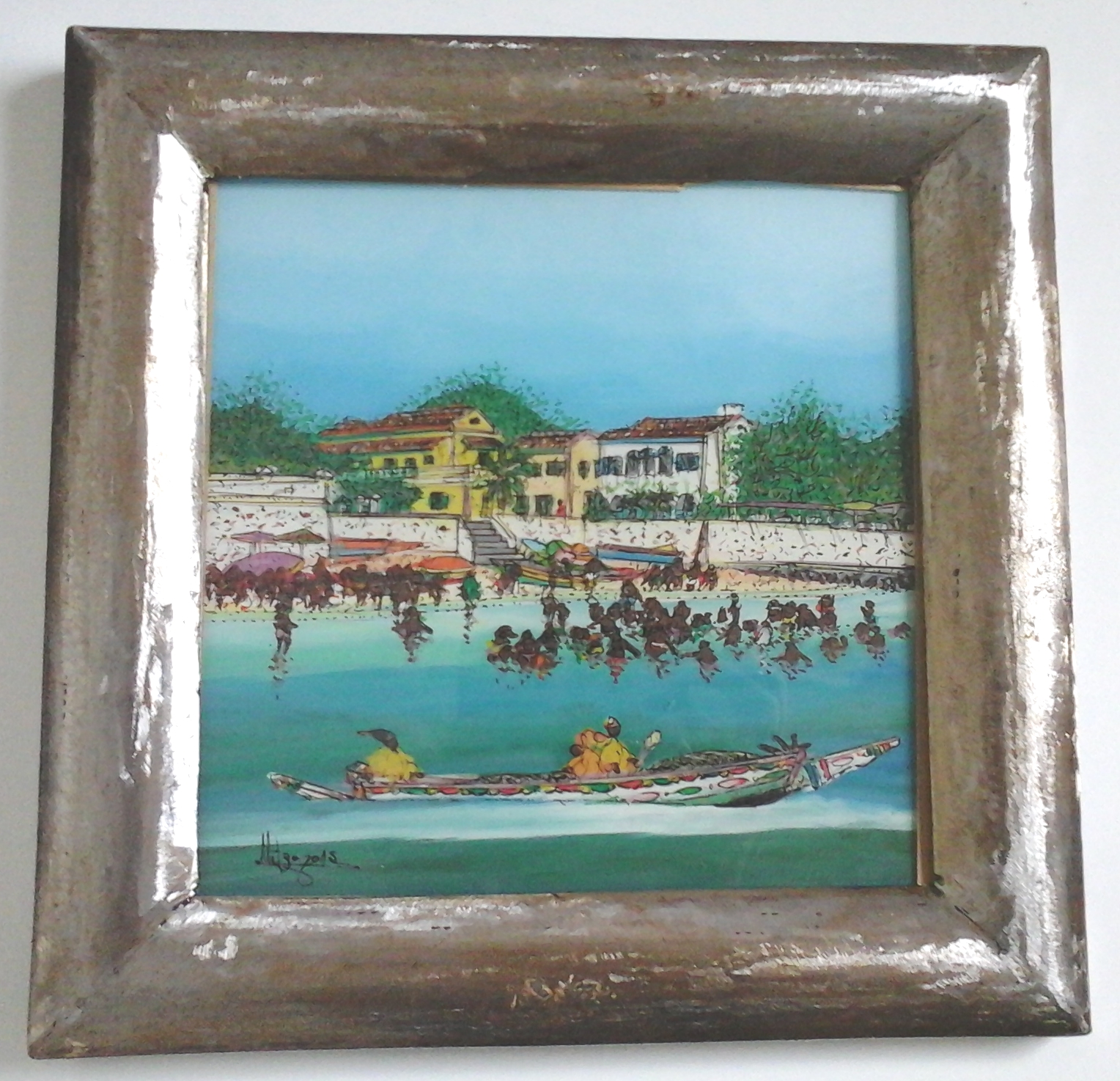 Décoration Design Peinture Sous-Verre Wolof Art Design: CADRE DECO ...