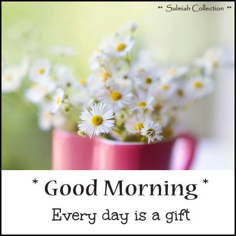 Good Morning Wish 4: Every day is a gift - Salmiah Collection