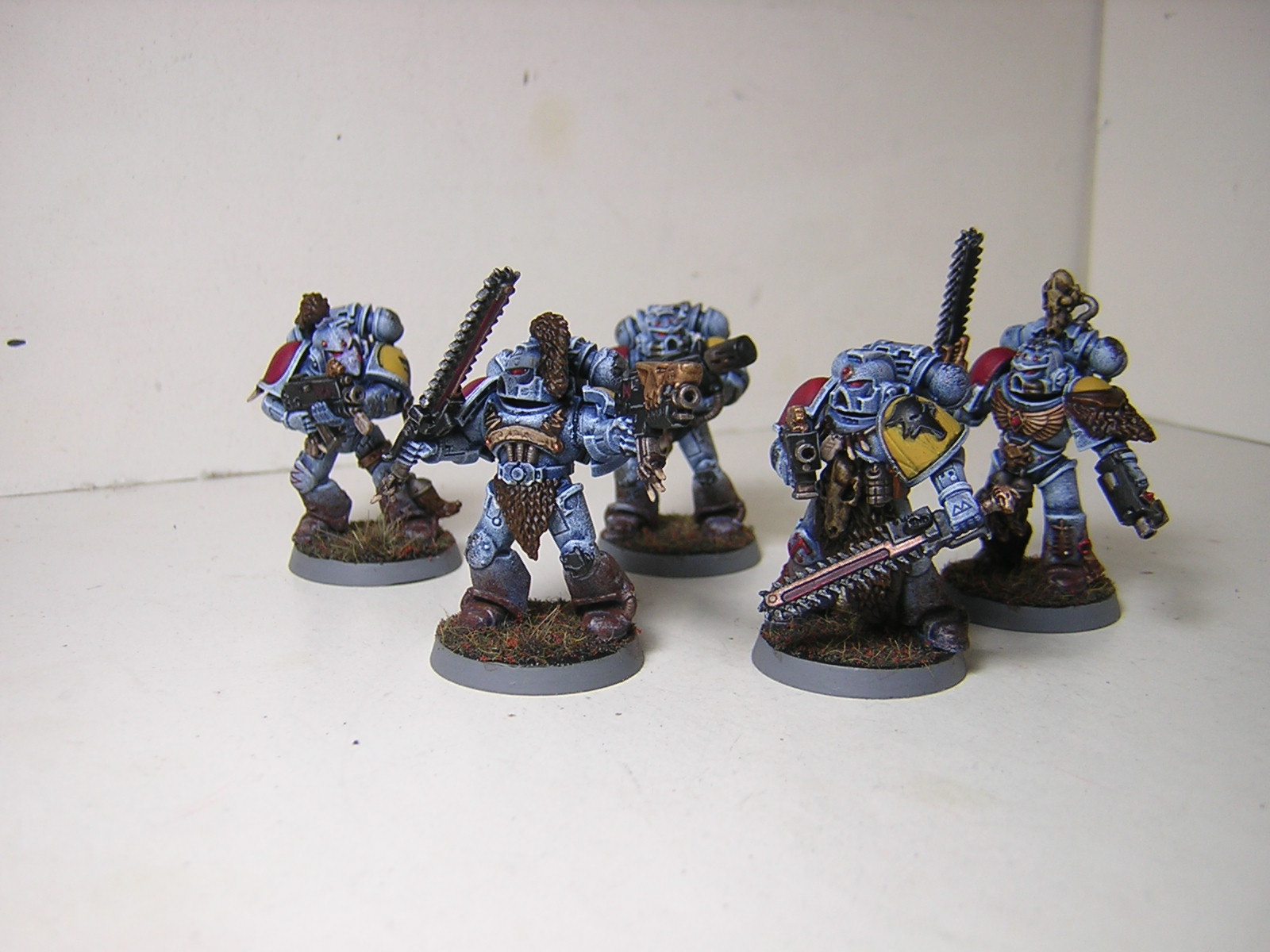 Warhammer 40k Orks (and more): First Grey Hunters complete!