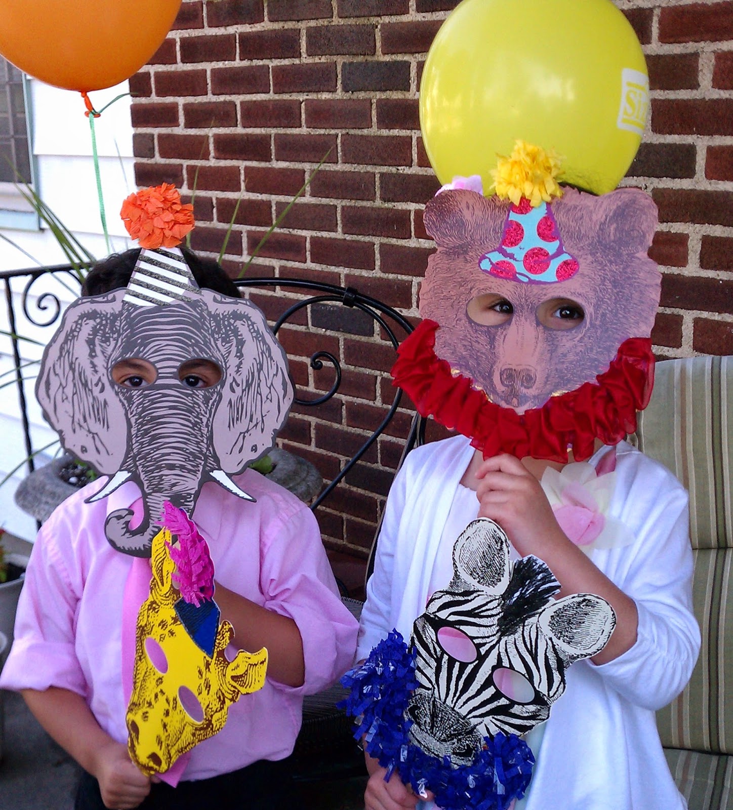 M Ann M: Circus Animal Masks