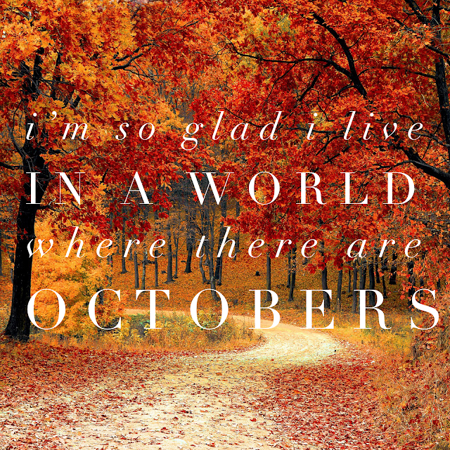 The Larson Lingo: For the love of October