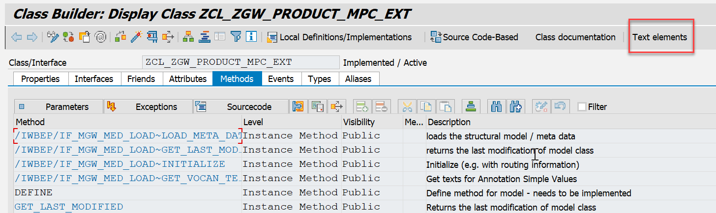 SAP ABAP Central: How to change the annotations sap:label, sap:heading ...