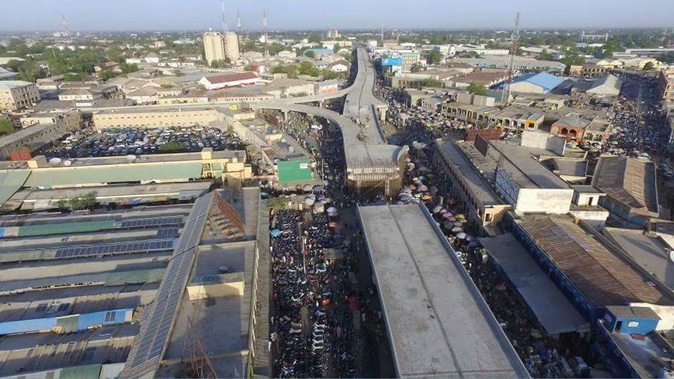 Checkout the massive ongoing flyover infrastructure in Kano State