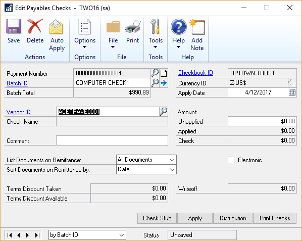 Five Microsoft Dynamics GP Accounts Payable windows in need of renaming