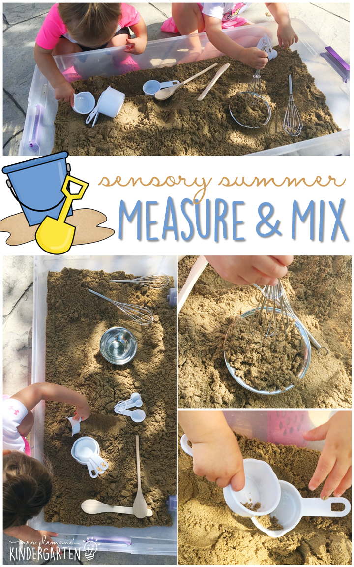10 Ways to Play with Sand {Sensory Summer} - Mrs. Plemons' Kindergarten