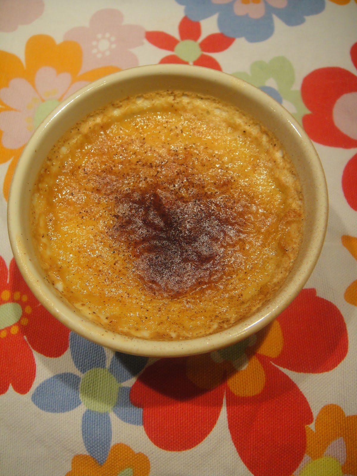 The more than occasional baker: Mini Custard Pots