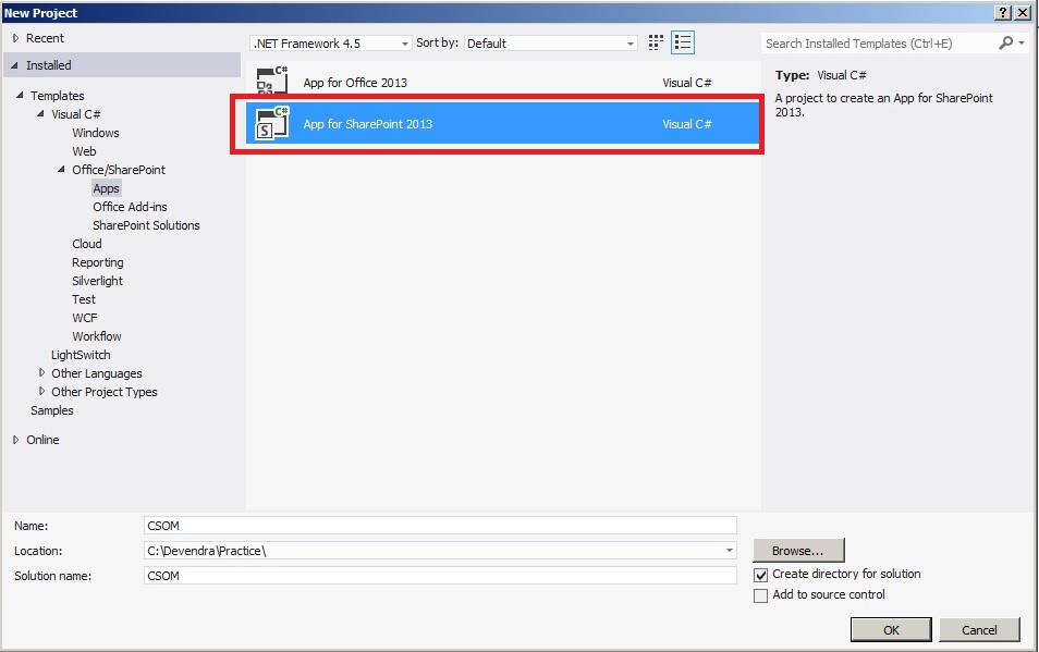 DEVENDRA's SharePoint: How to create SharePoint hosted App in SharePoint 2013
