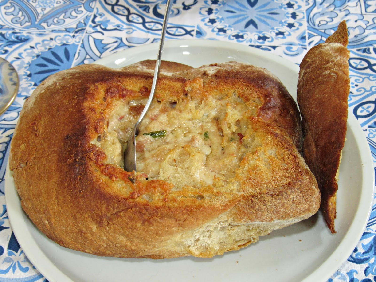 De aprendiz a chef: Pão recheado com alheira