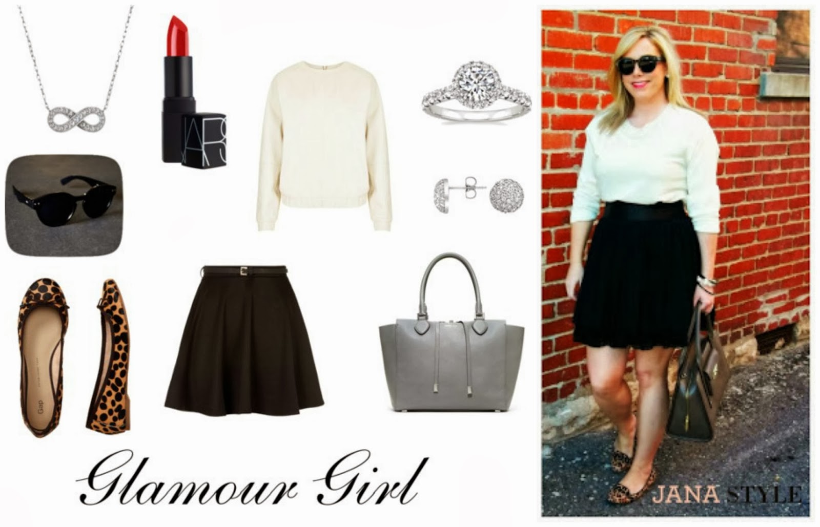 Glamour Girl Style: Get the Look! | JANA STYLE® | A Fashion + Style Blog