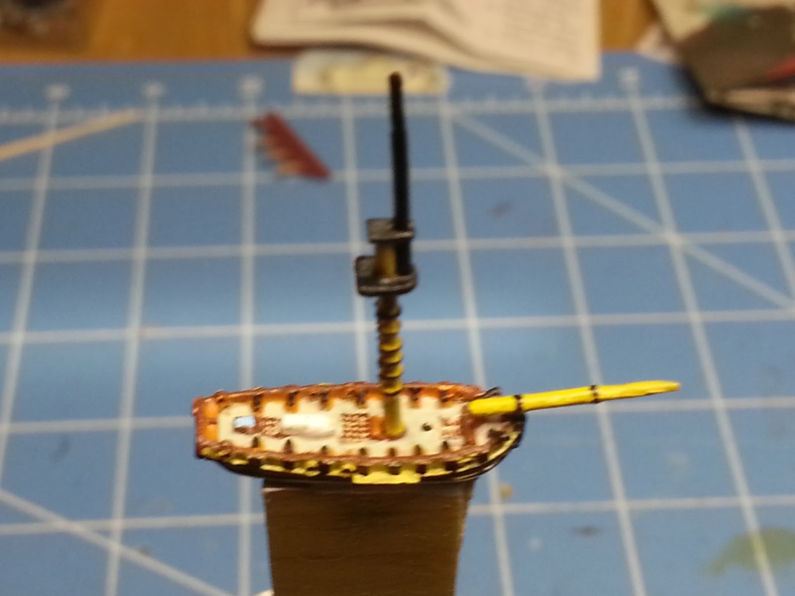 A Miniatures Hobby Room: Langton 14 Gun 1/1200 Cutter