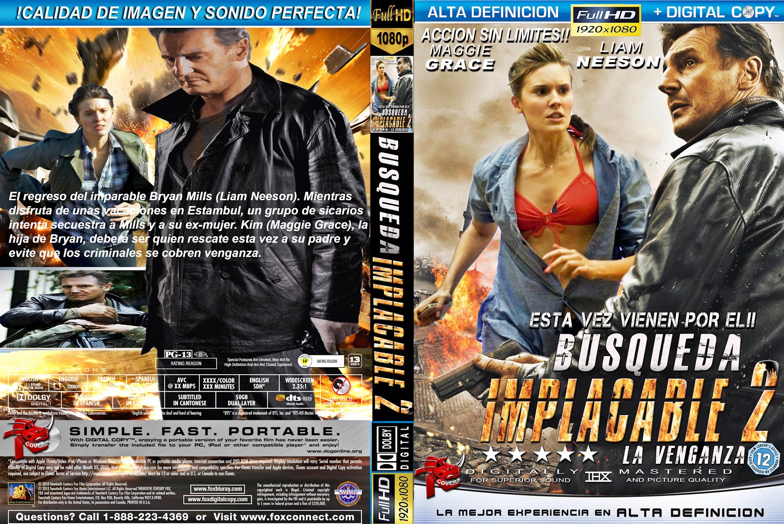 CARATULAS YARO: BUSQUEDA IMPLACABLE 2