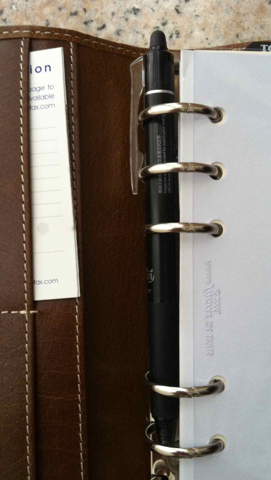 Smart Sparkles: My first filoFAX