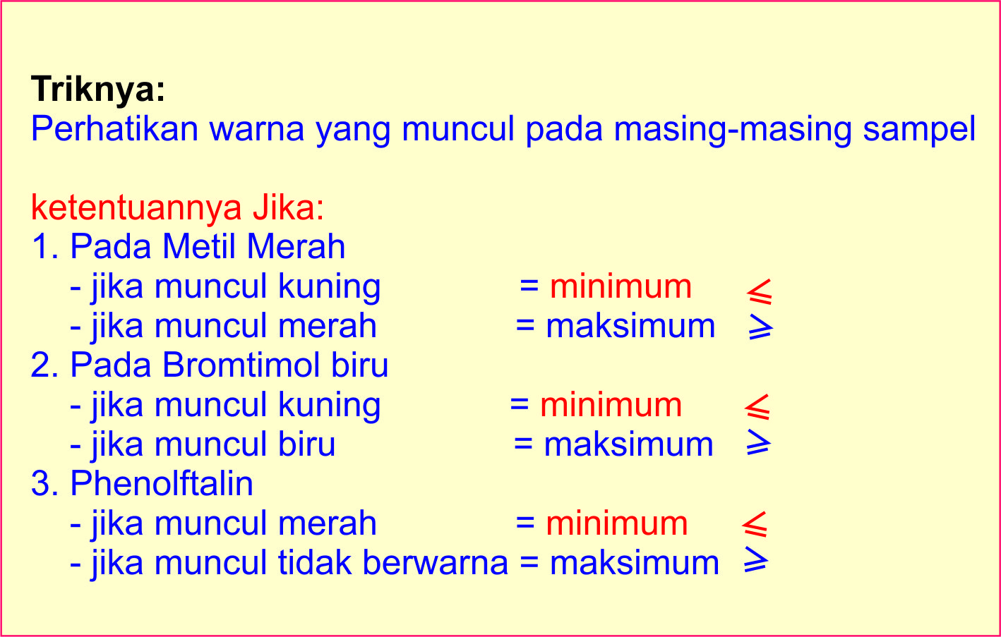 Trik Menghitung Trayek pH ~ ilmu kimia