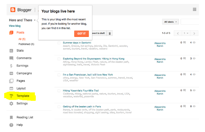 The difference between Themes and Templates in Blogger | Blogger-Hints ...