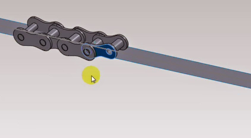 How to assemble the Chain in Solidworks 2011 From VDO - SolidWorks Share