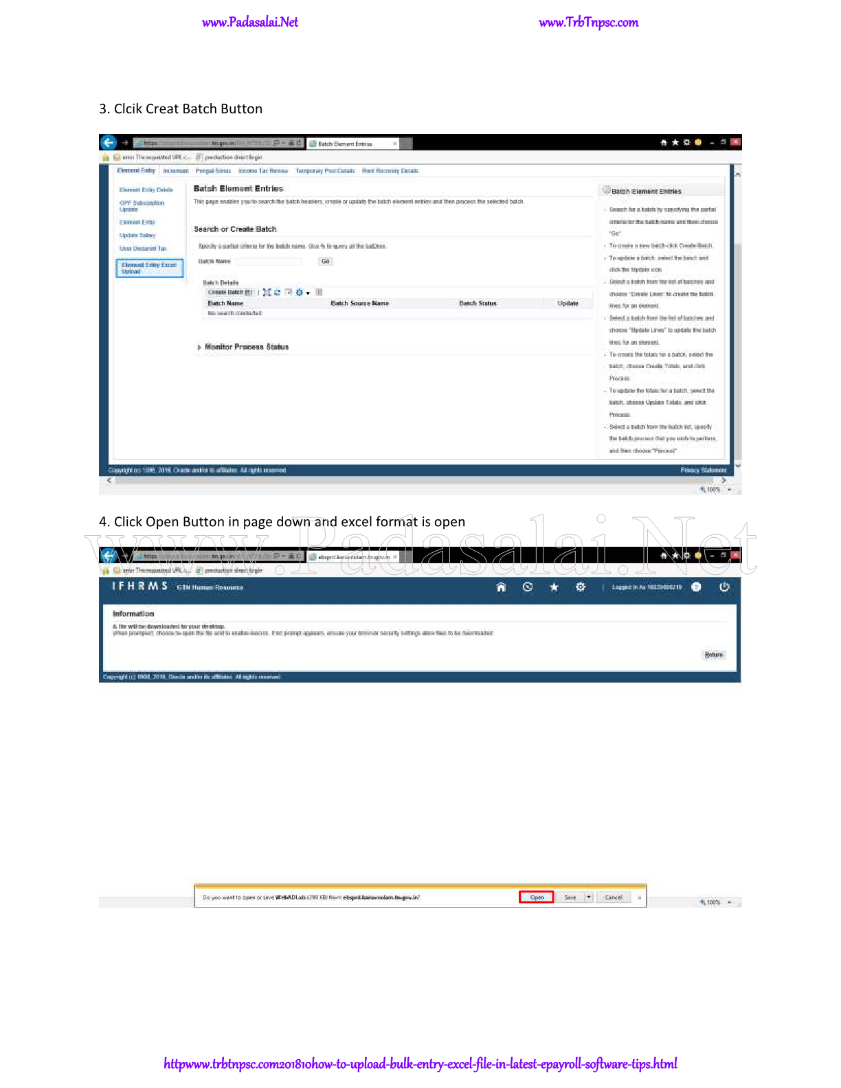 How to upload bulk entry excel file in Latest epayroll software? - Tips ...