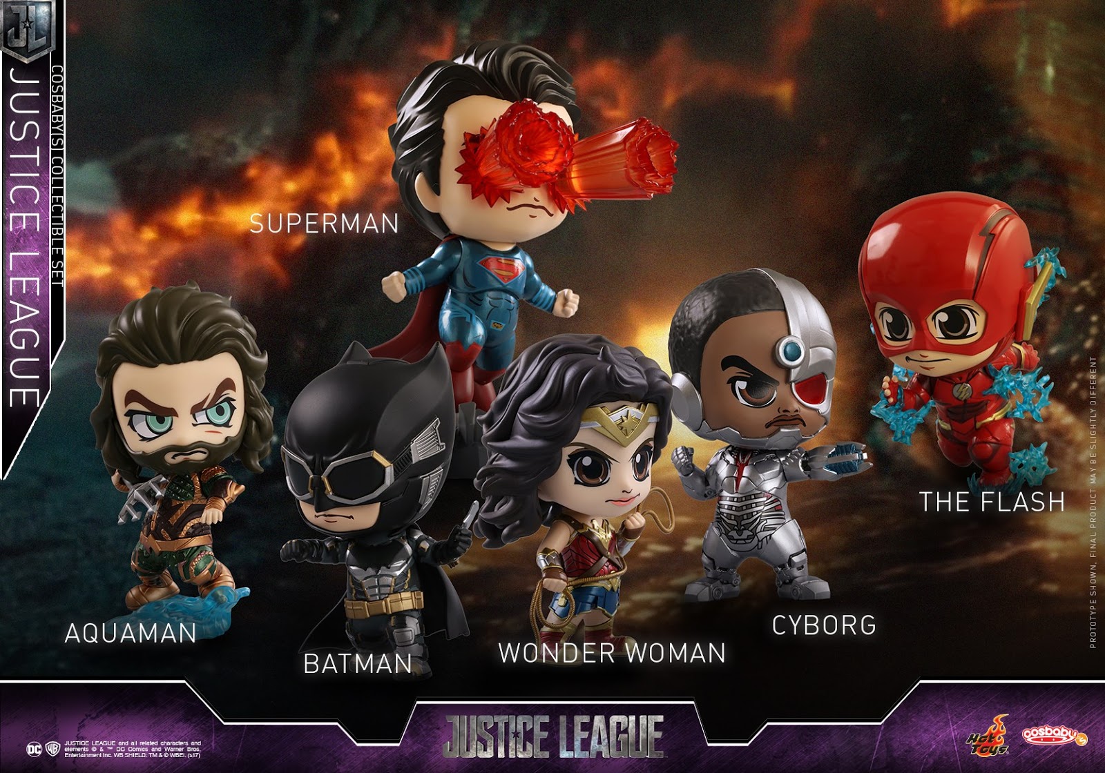 The Blot Says...: Justice League Movie Cosbaby Mini Figure Series by ...