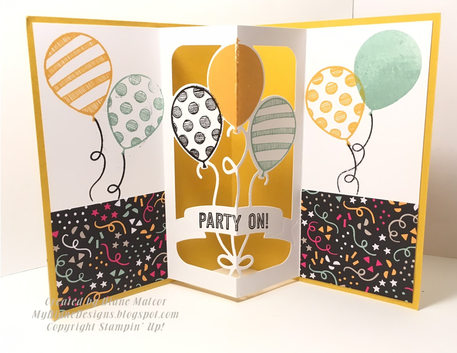 MyDiane Designs: PopUp Birthday