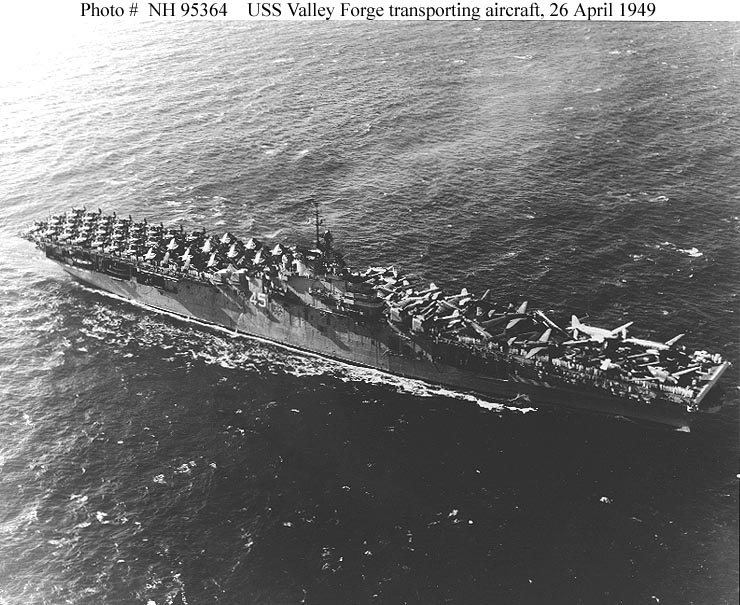 Naval Warfare: USS Valley Forge (CV-45, CVA-45, CVS-45, LPH-8)