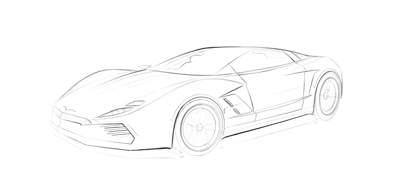 C5 Corvette Coloring Pages