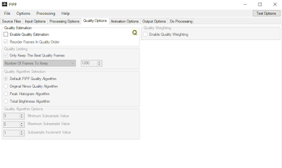 Planetary Imaging PreProcessor