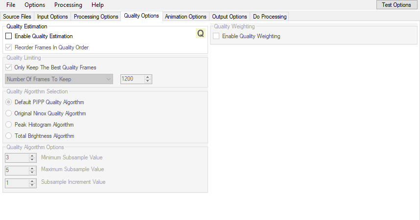 Planetary Imaging PreProcessor