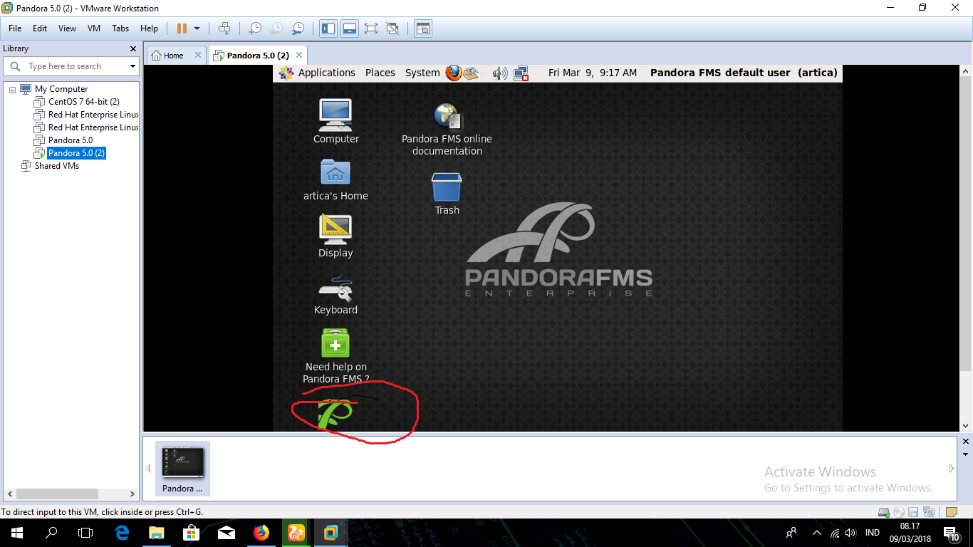 HOW TO INSTALL PANDORA FMS 5.0 IN VM WARE (indo version) ~ APM