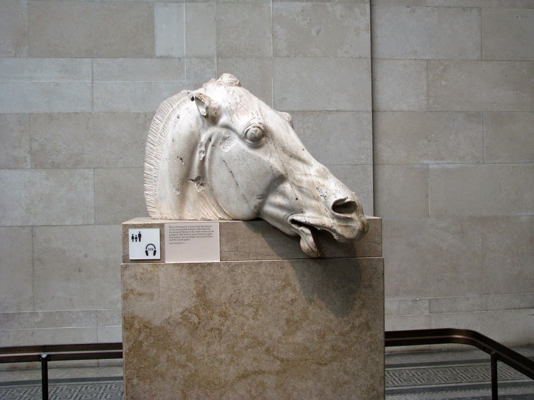 The Bell Curve of Life: London: British Museum, Parthenon East Pediment