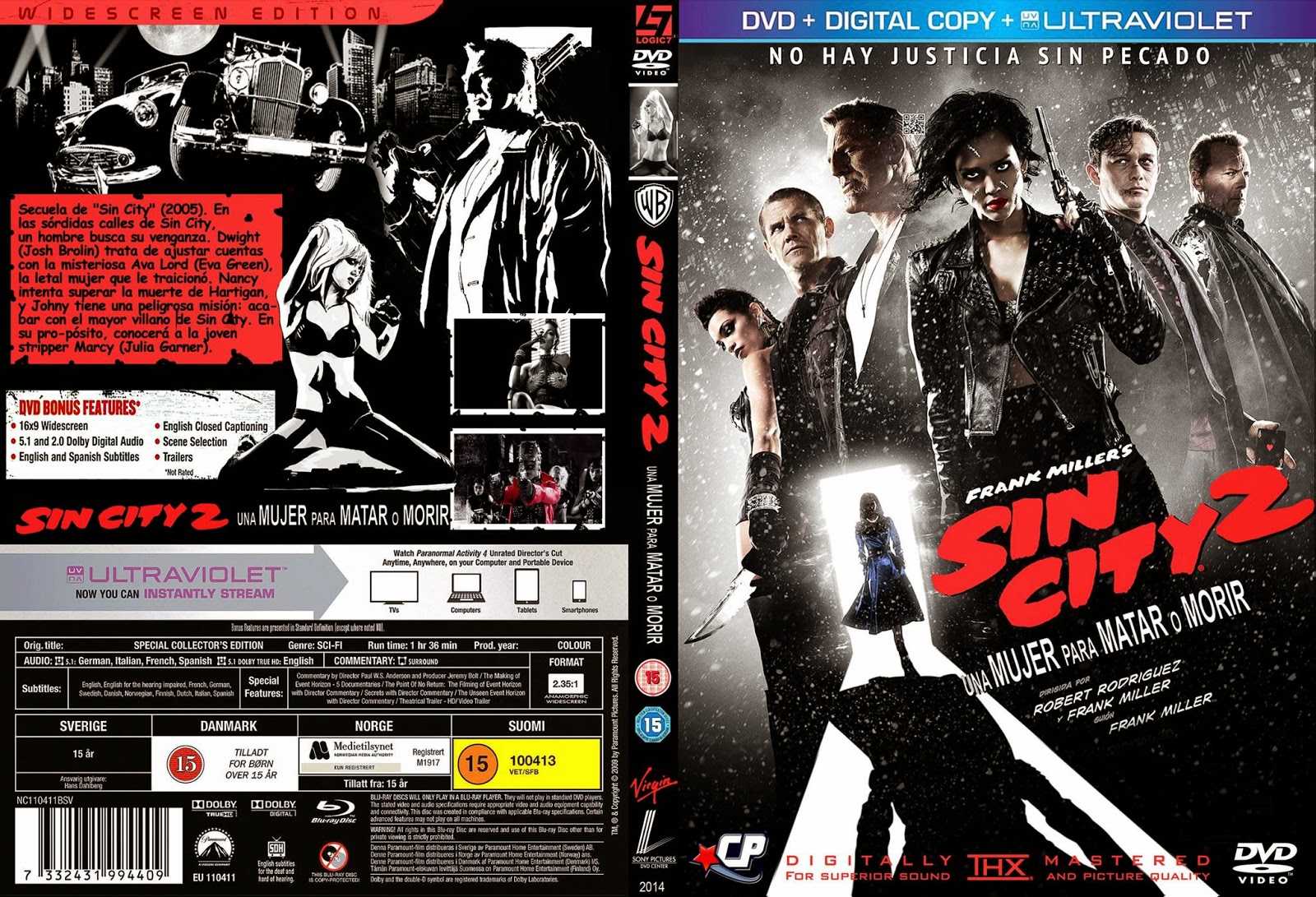 ESTRENOS EN BLU RAY: SIN CITY 2