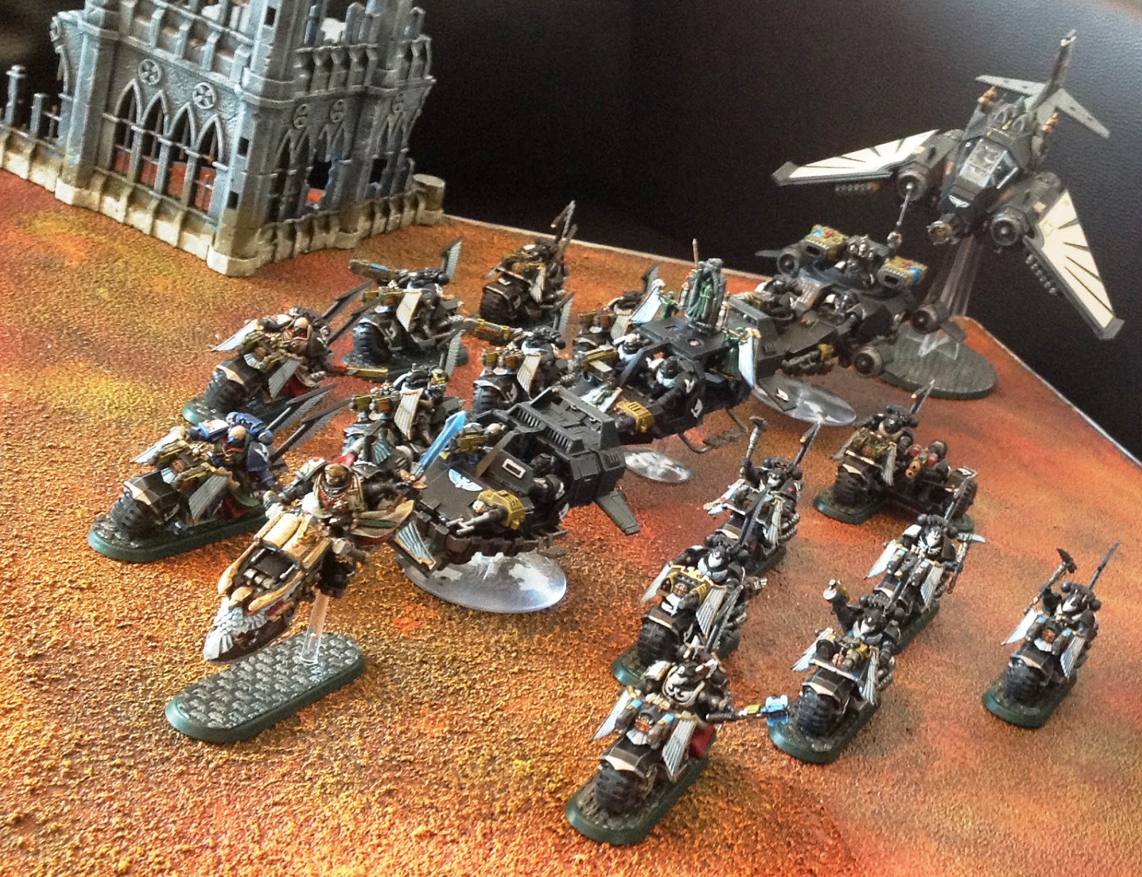 The Lord of the Miniatures: September 7th Army on Parade: Ravenwing 2nd ...