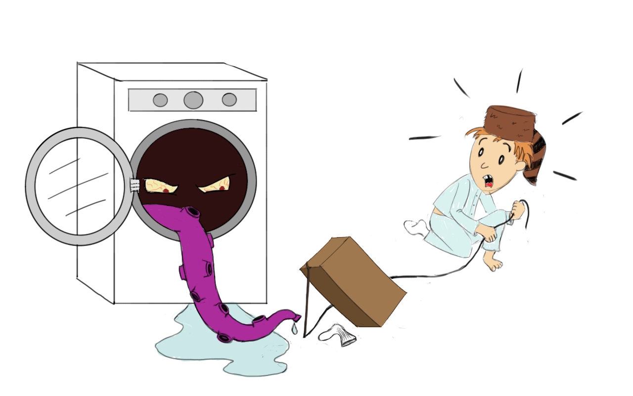 The Squeakly Blog: Hunting the Sock Eating Monster