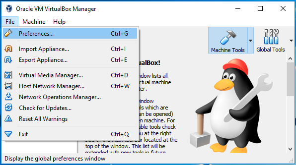 Nhat Nguyen: Understanding VirtualBox Preferences