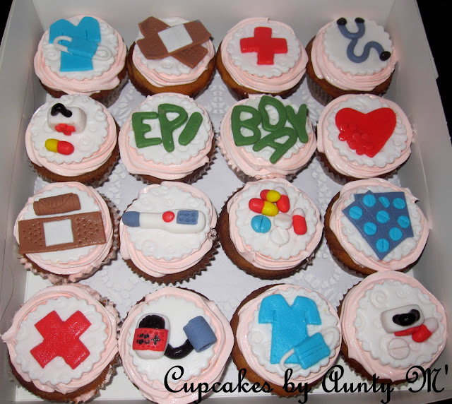 Cupcakes by Aunty M': Doctor / Medical Theme Cupcakes