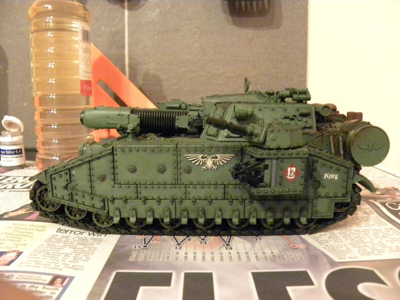 Death Korps of Krieg 11th Assault Korps: Stormblade 12th tank of the 11 ...