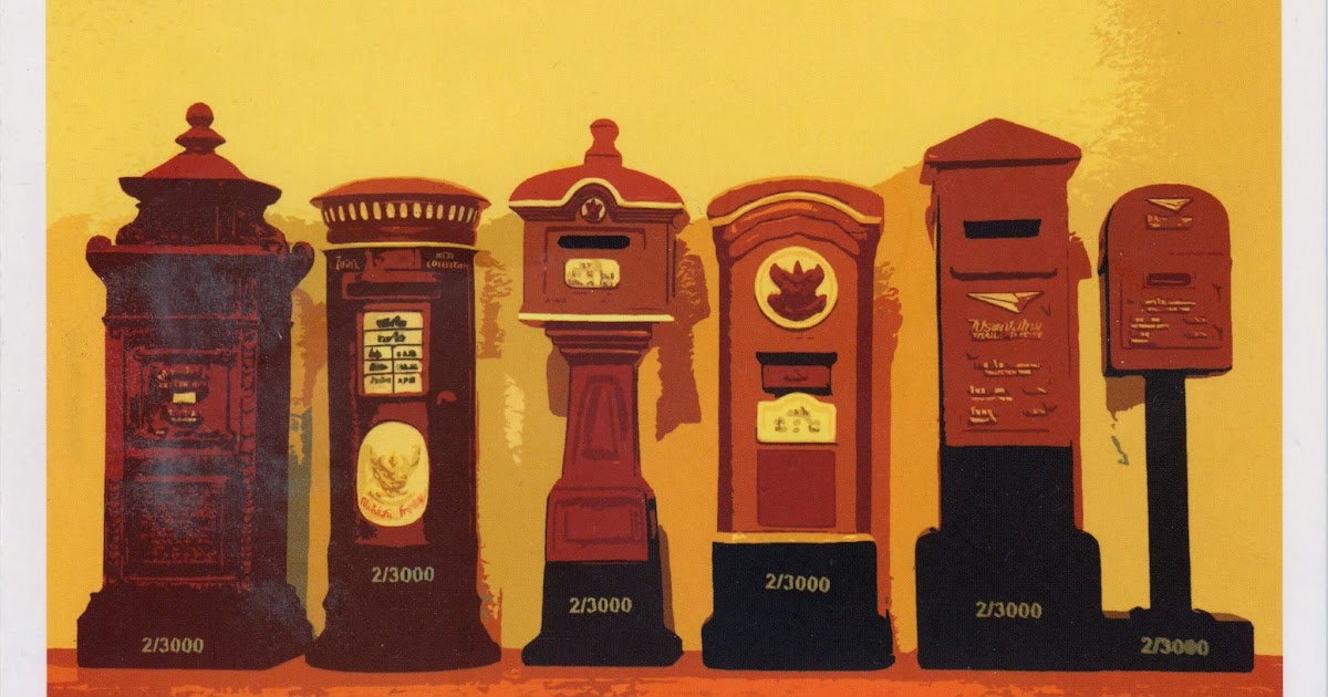 One Postcard a Day: Mailboxes in Thailand