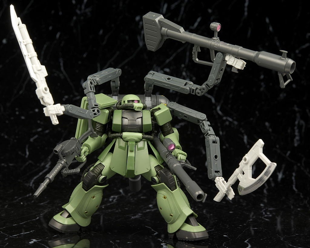 GUNDAM GUY: HGBC 1/144 Gunpla Battle Arms - Review by Hacchaka