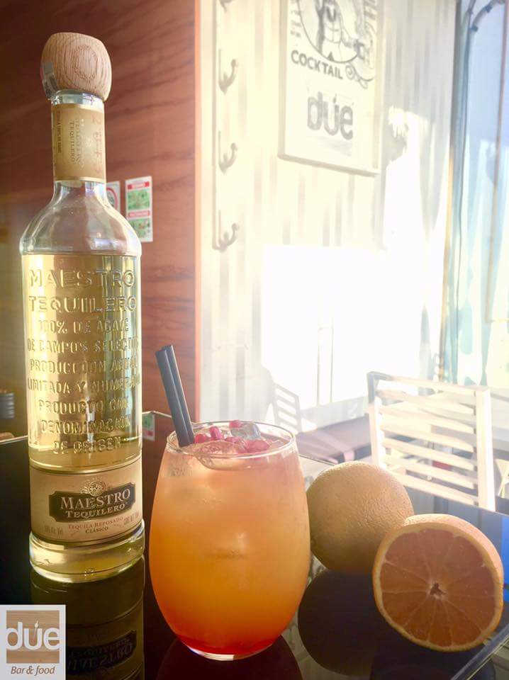 Cóctel Tequila Sunrise