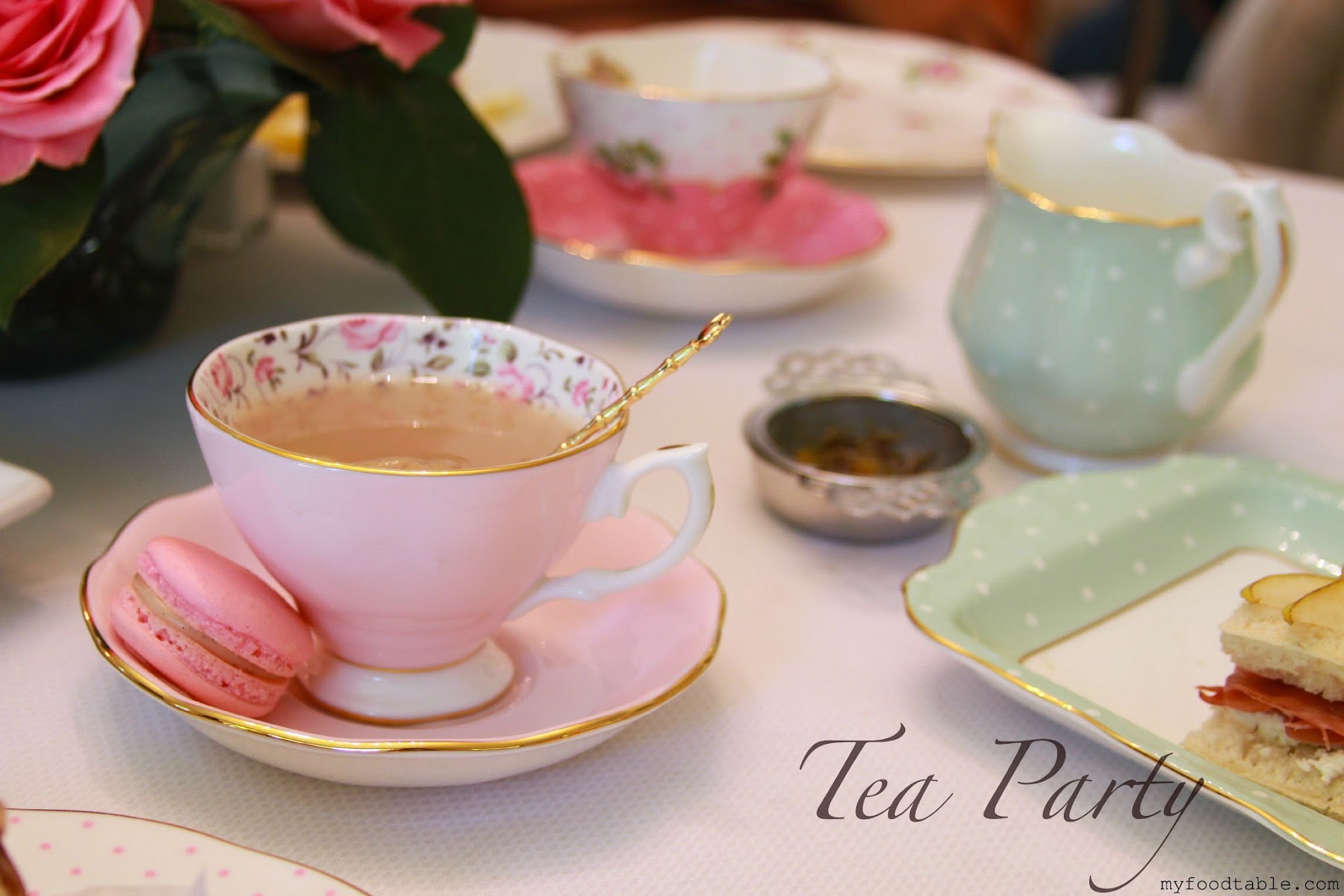 My Food Table: Tea Party