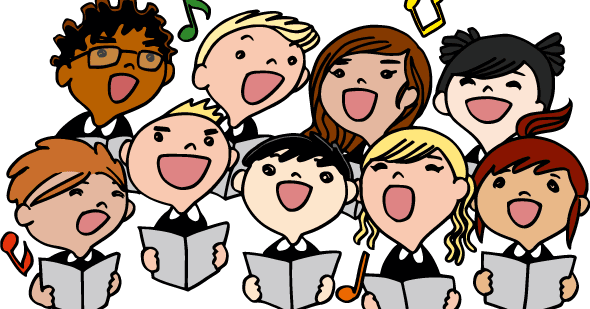 Coro infantil - Vector | Vector Clipart