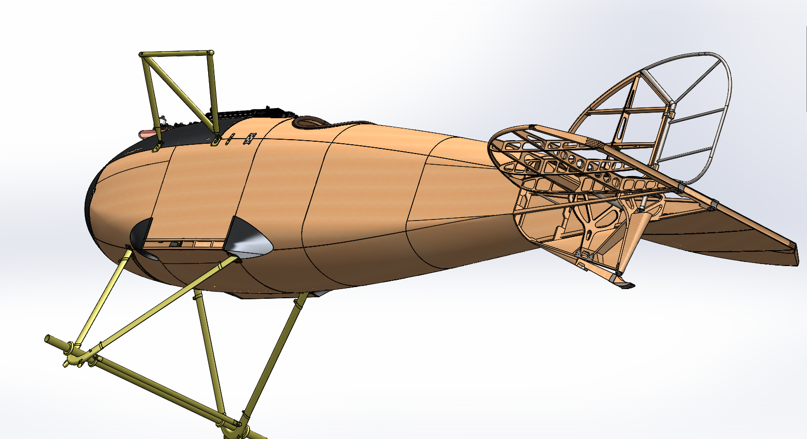 aviação experimental: albatross dii