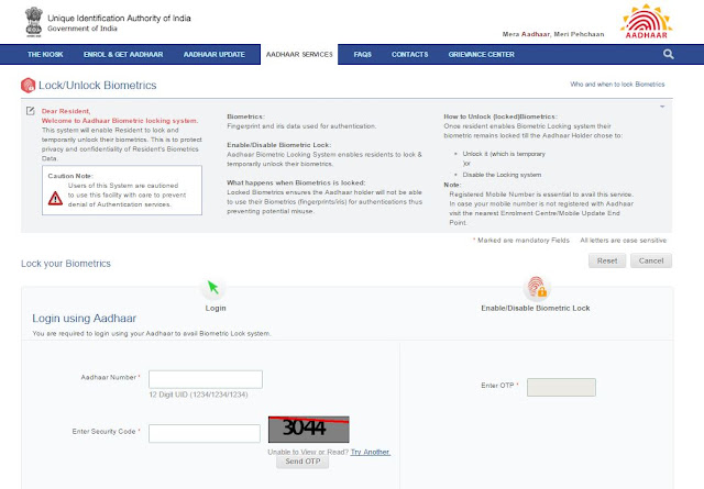 How to protect your Aadhaar biometric details - Sagaran's Musings