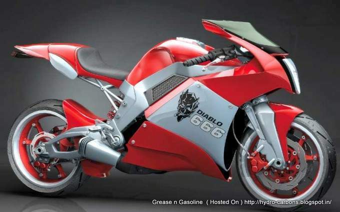 Ducati Diablo 666 - Concept Motorcycle - way2speed