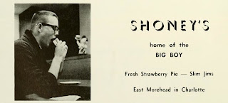 CHARLOTTE EATS: Shoney's Big Boy Drive-Ins **HALL OF FAME EATERIES**
