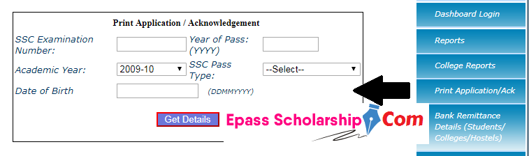 Telangana Epass Status Apply online Application Renewal
