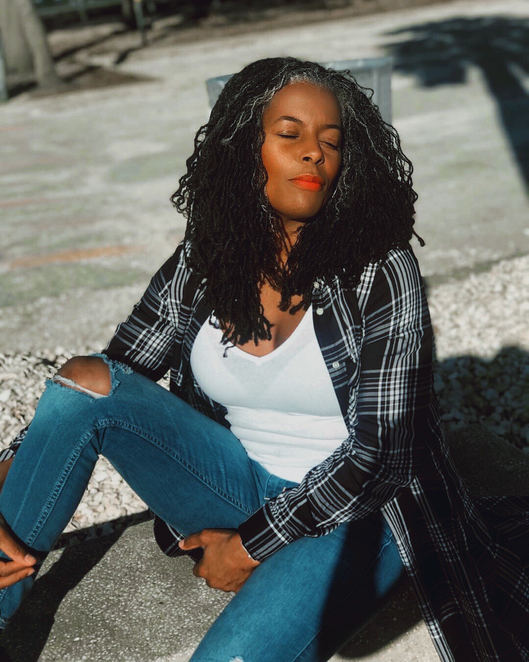 Gorgeous Gray Sisterlocks | Sisterlocked