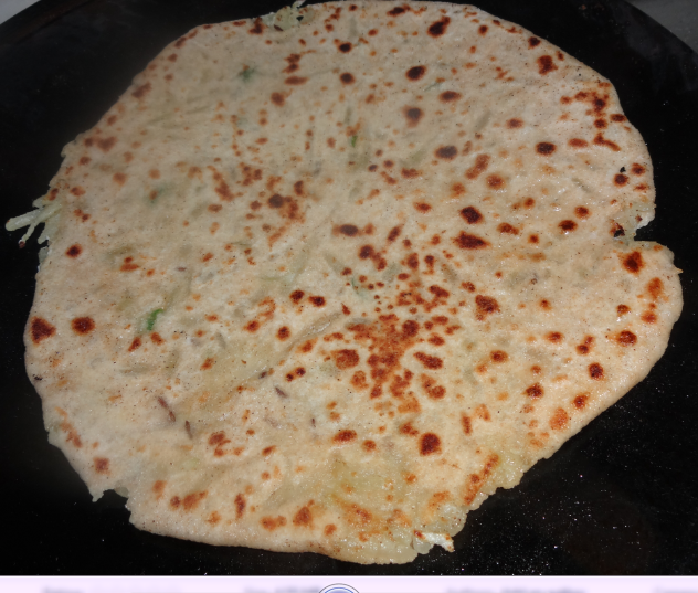 Abhi Kitchen: Kacha Papita Paratha (Raw Papaya Stuffed Chapati)