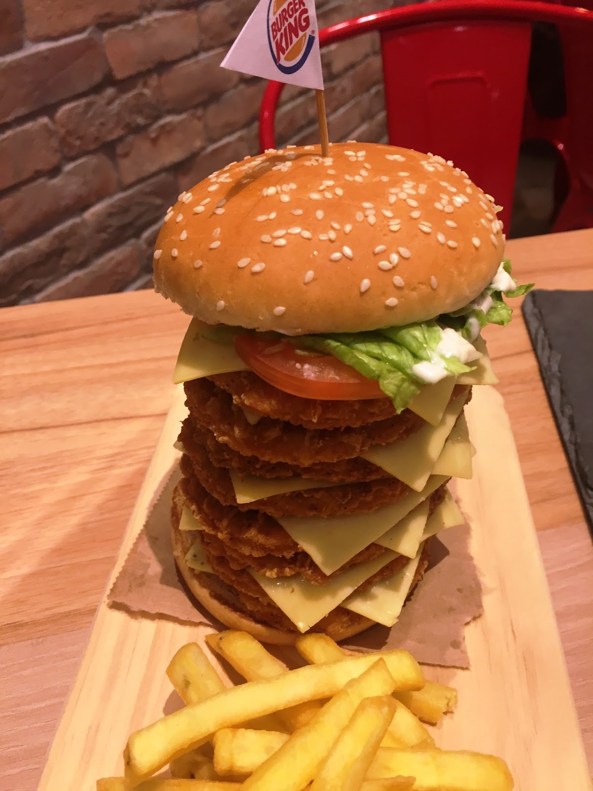[Alert all meat lovers] Stacker Burgers from BURGER KING