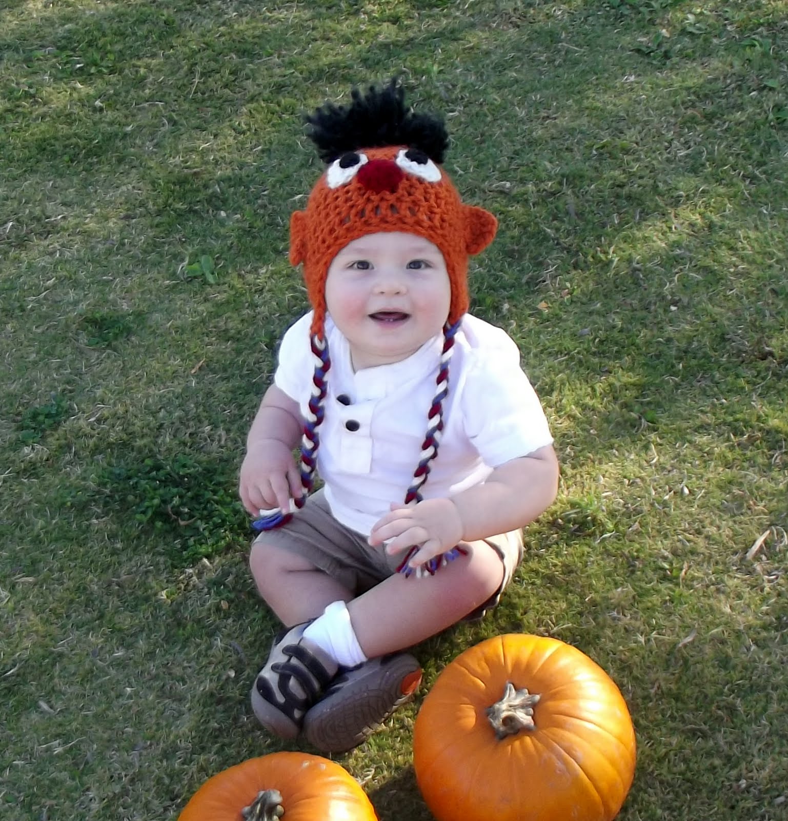 4 Pears: Crocheted Monster Hats