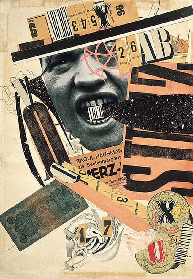 Ode to creativity: Reinterpretation of "ABCD" by Dada artist Raoul Hausmann