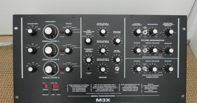 MATRIXSYNTH: M3X Macbeth mono analogue synthesiser